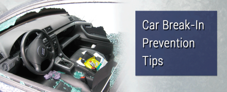 Car Break In Prevention Tips